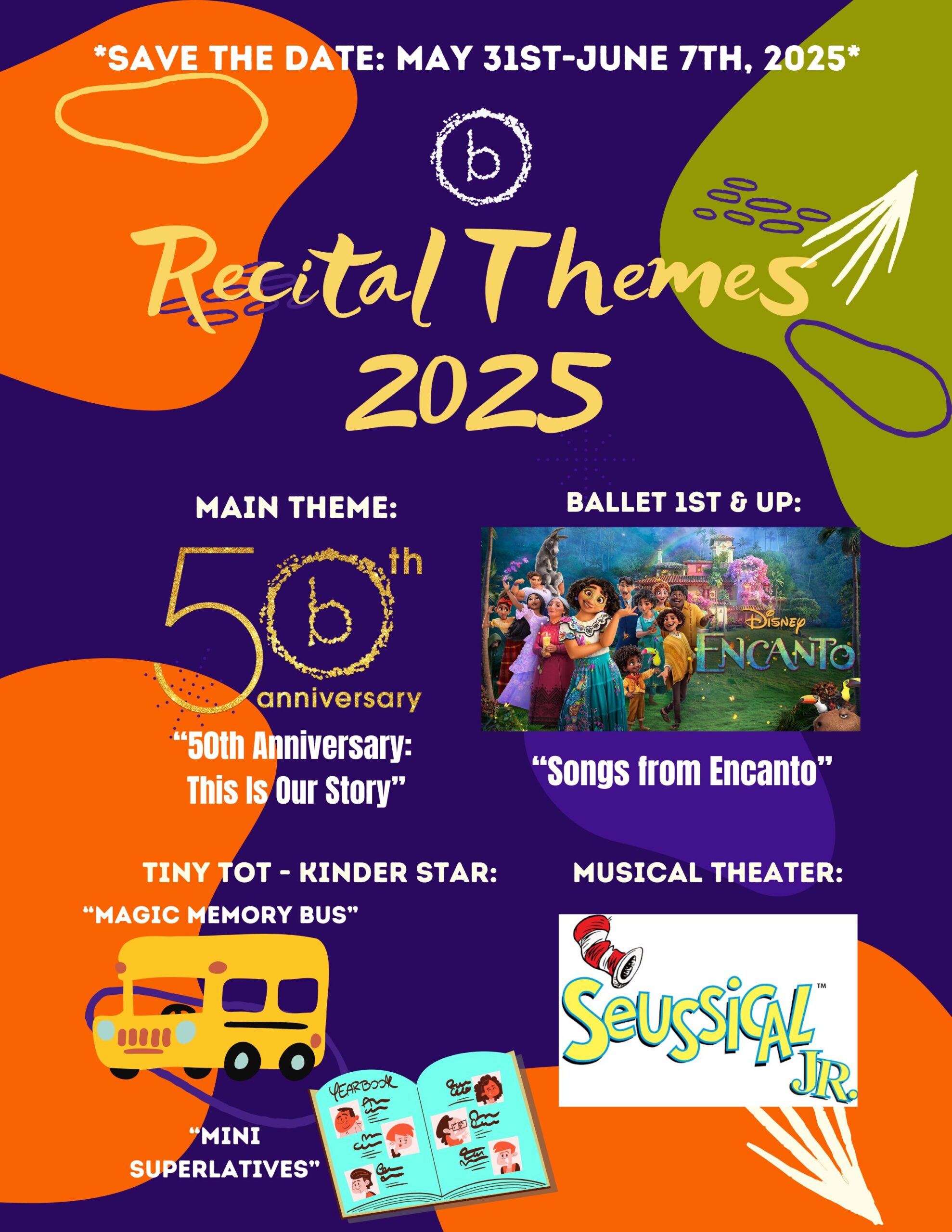 Recital Costume Ordering - Bender Performing Arts